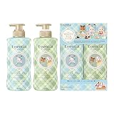 【発売日：2025年11月17日】・ブランド:エッセンシャル・製造元:花王・●ハイダメージ髪に。新感覚！秒でとろけるシャンプー。 洗い流した瞬間から、驚きのとろとろ感。 新感覚!とろり濃密スフレ泡でやさしく洗う。 翌朝も、トゥルンとまとまり...