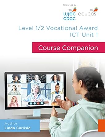 Level 1/2 Vocational Award in ICT Unit 1 WJEC | Eduqas: Amazon.co.uk ...