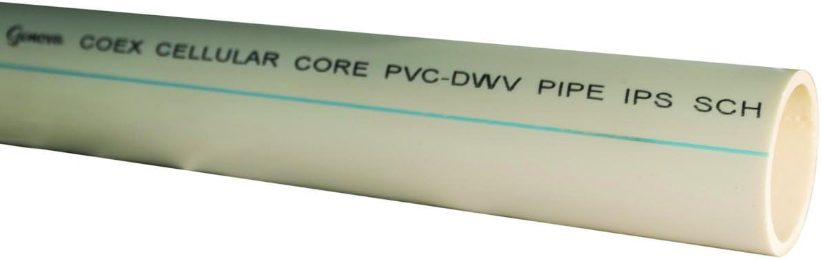 Amazon.com: PVC-DWV Cellular Core Schedule 40 Pipe