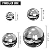 Amazon.com: Kunjocy 8 Pcs Stainless Steel Decorative Balls for ...