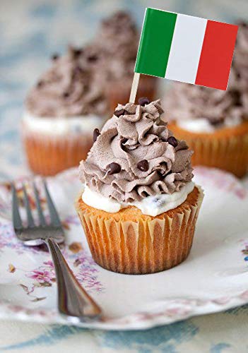 Snapklik.com : Country Italian Toothpick Flag, Italy Flags, 100 Pcs ...