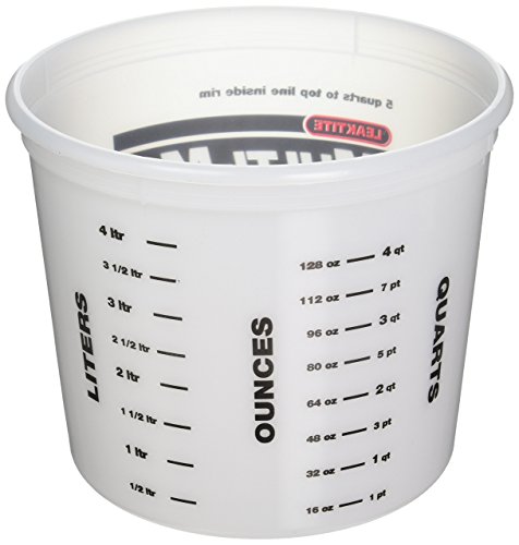 LEAKTITE 10M3-50 5-Quart Mixing Container – The Handyman Hub
