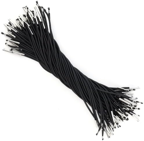 Amazon.com: 60 Pcs Black Elastic Barbed Cord Stretch Round String ...