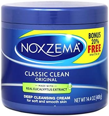 Amazon.com: Noxzema Original Deep Cleansing Cream 12 Oz (Pack of 12) : Beauty & Personal Care