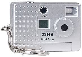 Amazon.com : Zina 300K Mini Digital Keychain Camera (Silver) : Point ...