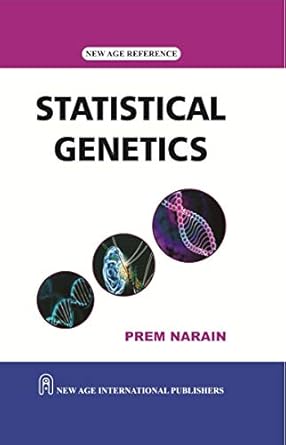 Statistical genetics: Prem Narain: 9788122402452: Amazon.com: Books