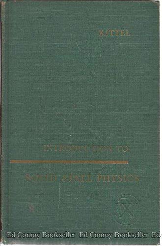 Introduction to Solid State Physics: Charles Kittel: Amazon.com: Books