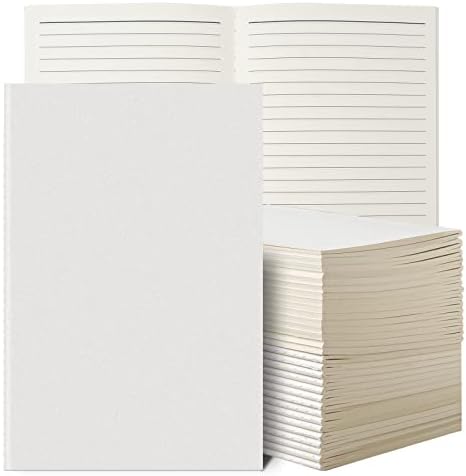 30 Pack A5 Kraft Notebook Bulk Set - 5.5” x 8.3” Blank Notebooks with ...