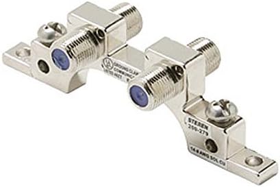 Amazon.com: 2.5 GHz Dual F Grounding Block High Frequency F Type 2 Port ...