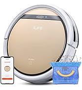 Amazon.com - ILIFE A20 Robot Vacuum and Mop Combo, LiDAR Navigation, 3000Pa Suction Robotic ...