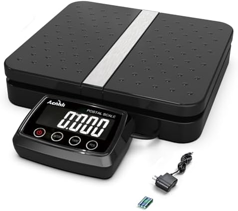 Amazon.com : ACCUTECK ShipPro 110lbs x 0.1 oz. Digital Shipping Postal ...