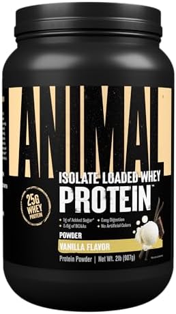 Amazon.com: Animal 100% Whey Protein Powder – Whey Blend for Pre- or ...