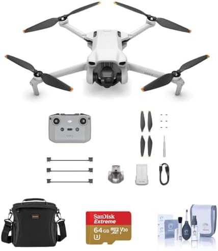 Amazon.com: DJI Mini 3 Drone with RC-N1 Remote Controller Bundle with ...