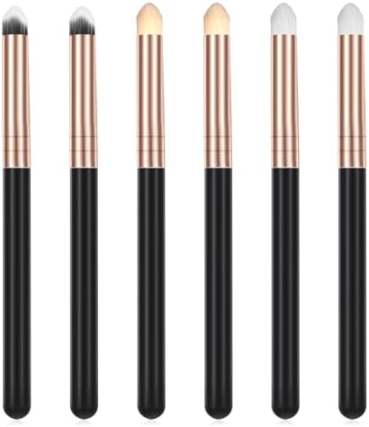 Amazon.com: 6Pcs Eye Makeup Brush Set, Eyeliner Smudge Brush Pointed ...