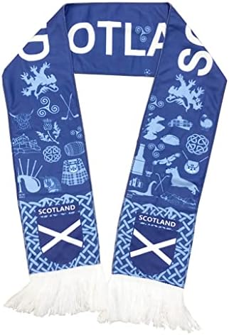 Scotland National Team Supporter Scarf Football Soccer World Cup ...