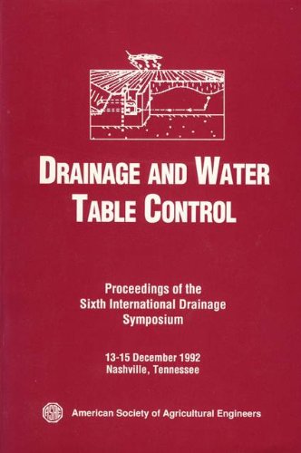 Amazon.com: Drainage and Water Table Control: 9780929355344: American ...