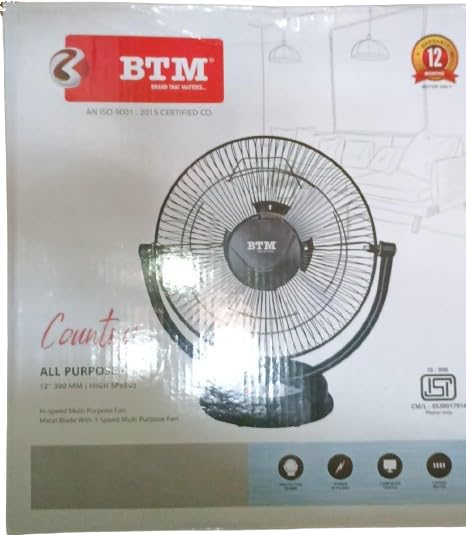 Buy High speed Table fan for all purpose with 3 speed Pack of 2 Online ...