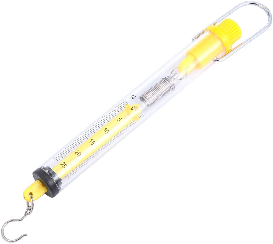 Buy 2 Pieces of Plastic Spring Scales, Newton Force Gauge, Spring ...
