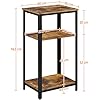 Amazon.com: Yaheetech Large 3-Tier Tall End Table, 30 Inches High Side ...