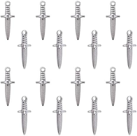 Amazon.com: UNICRAFTALE 16Pcs Dagger Bookmark Charms 304 Stainless ...