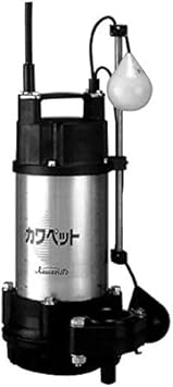 Amazon.co.jp: [WUP4-405-0.25SL]川本ポンプ WUP-G形 カワペット 強化樹脂製排水水中ポンプ2極 50Hz 自動型 単相100V 0.25kW(旧品番：WUP3 ...