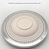 26cm Pottery Round Divider Clay Dividing Template Circular Equal Parts ...