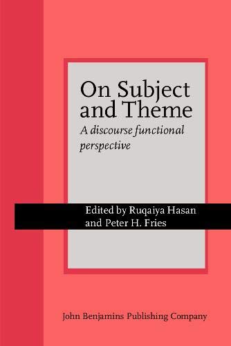Amazon.com: On Subject and Theme (Current Issues in Linguistic Theory ...