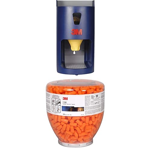 Amazon.com: Bundle of 3M One Touch Pro Earplug Dispenser 391-0000 + 3M ...