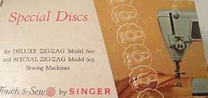 Amazon.com: Touch & Sew by Singer Special Discs for Deluxe Zig-Zag ...