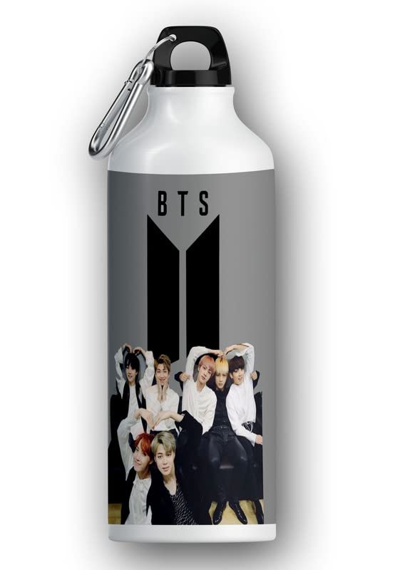 PrintingZone Bts sipper Bts water Bottle Aluminium 600 Water bottle for ...