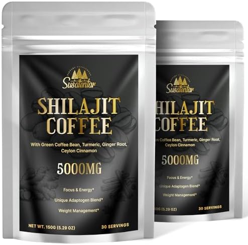 Amazon.com : 5000MG Shilajit Pure Himalayan Organic Coffee, Shilajit ...