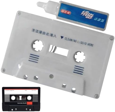 Clean Cassette Tape Head - Care Maintenance Kit, Cassette Audio ...