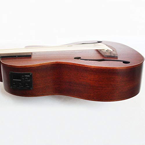 Snapklik.com : Batking Electric Ukulele,30 Inch Cutaway Bass Wooden Electric Acoustic Bass ...