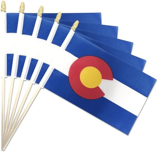 Amazon.com : Pack of 20, Handheld Hawaii Flags 5x8 Inch - Small State ...