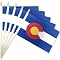 Amazon.com : Pack of 20, Handheld Alaska Flags 5x8 Inch - Small State ...