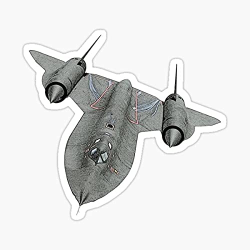 Buy SR71 Blackbird Aircraft Sticker, Lockheed SR-71 Blackbird, Sticker ...