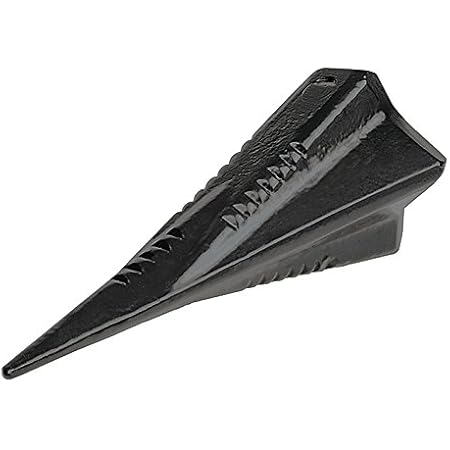 Amazon.com : Edward Tools Diamond Wood Splitting Wedge - 4 LB Steel 4 ...