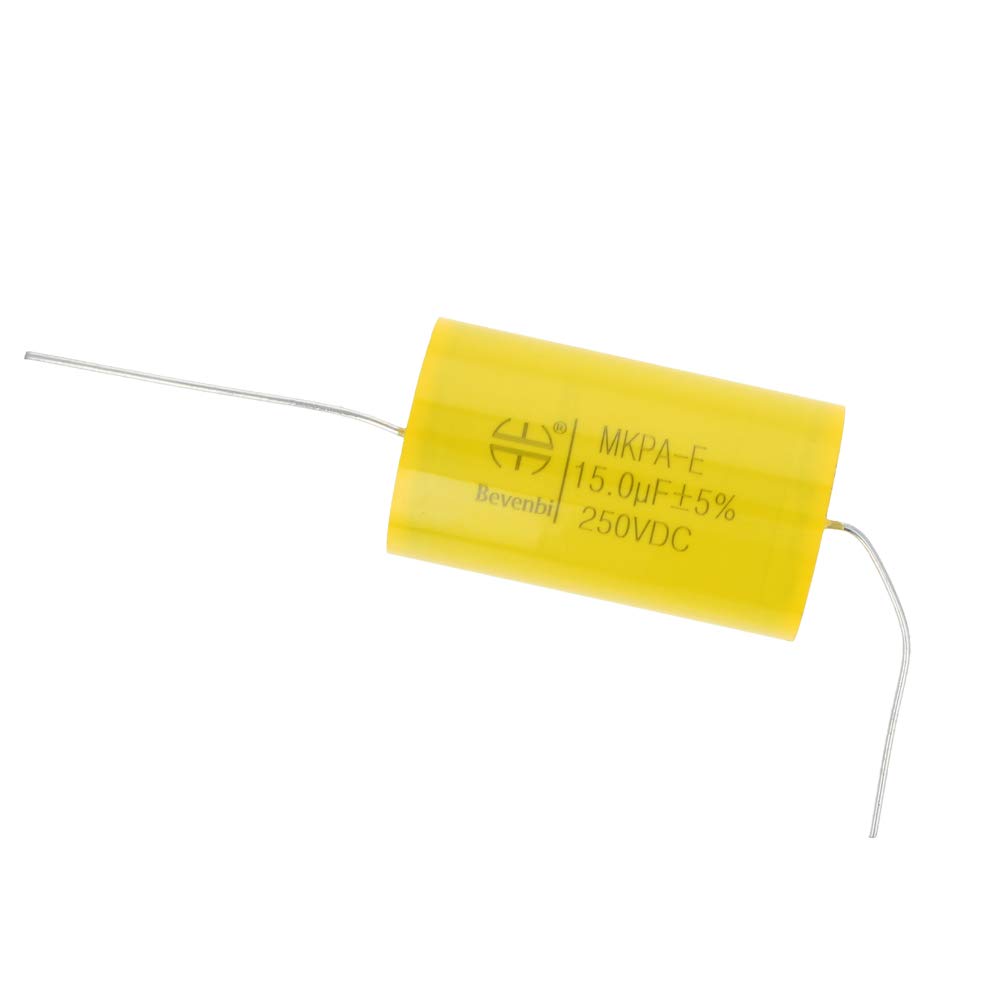 Snapklik.com : Film Capacitor 20uF 250V DC MET Round Axial Lead Type ...