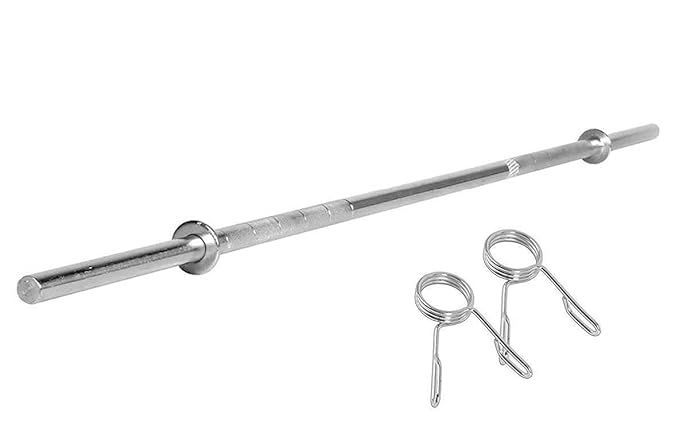 Buy Hamis Weight Lifting Rod, Gym Rod Steel Rod, Chrome Plated Steel ...