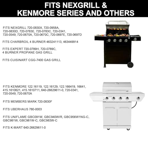 2 Packs Replacement Griddle and Grate for Nexgrill 720-0830h,720-0783E ...
