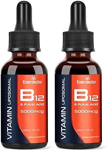 Amazon.com: USDA Organic Vitamin B12 Sublingual Drops - 5000 mcg Liquid ...