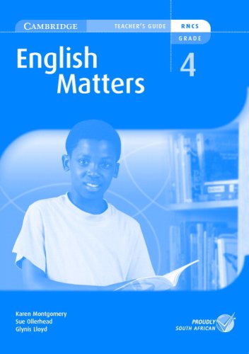 English Matters Grade 4 Teacher's Edition : Montgomery, Karen ...