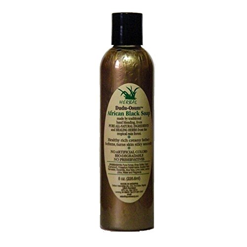 Amazon.com : Dudu Osum Liquid Herbal Black Soap 8oz : Bath Soaps ...