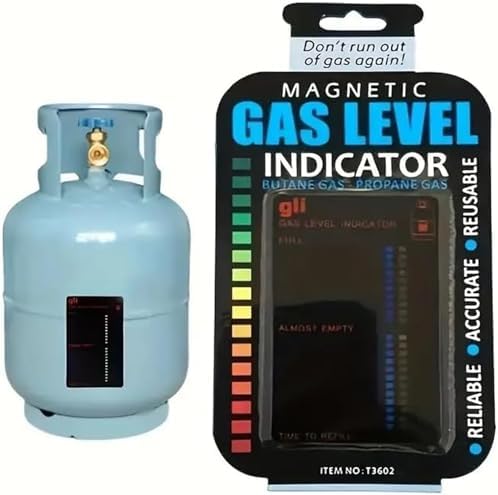 Amazon.com : Generic Propane Tank Level Indicator, Magnetic Gas Level ...