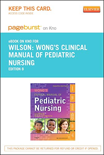 Wong's Clinical Manual of Pediatric Nursing - Elsevier eBook on Intel ...