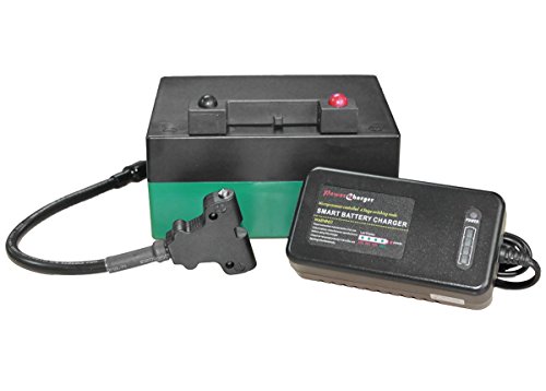 LI16-12 LITHIUM ION 27 Holes Golf Trolley Battery Powakaddy Connector T ...