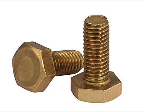 Amazon.com: Screw Copper Screw Copper Hex Bolt Copper Hex Screw Brass ...