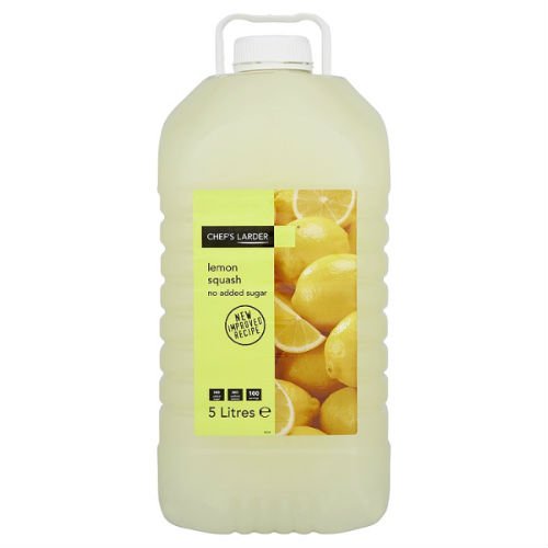 Amazon.com: Chef's Larder Whole Lemon Squash No Added Sugar 5 Litres ...