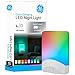 GE Color-Changing LED Night Light, 1 pack, Plug Into Wall, Dusk to Dawn ...