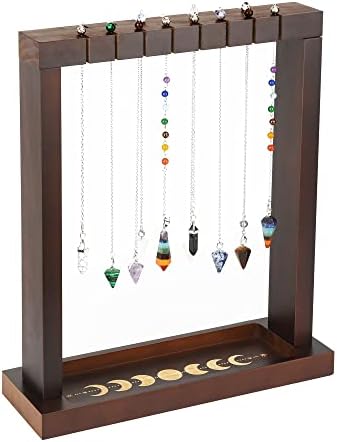 Amazon.com: Trinqueta Tripod Wooden Pendulum Stand, Dowsing Pendulum ...